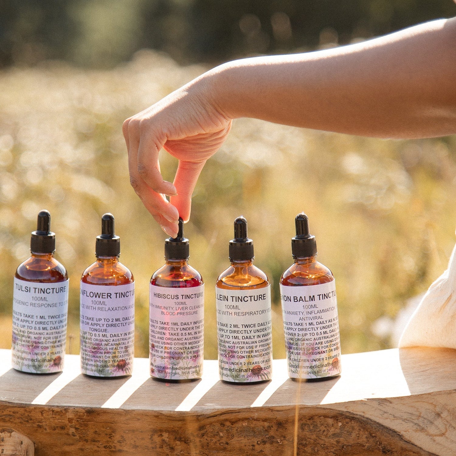 All about herbal tinctures – Australian Medicinal Herbs